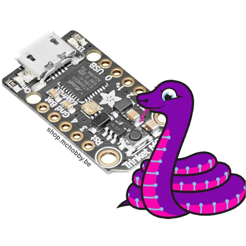 Trinket M0 33v Mini Microcontroleur Arduino Ide And Circuitpython