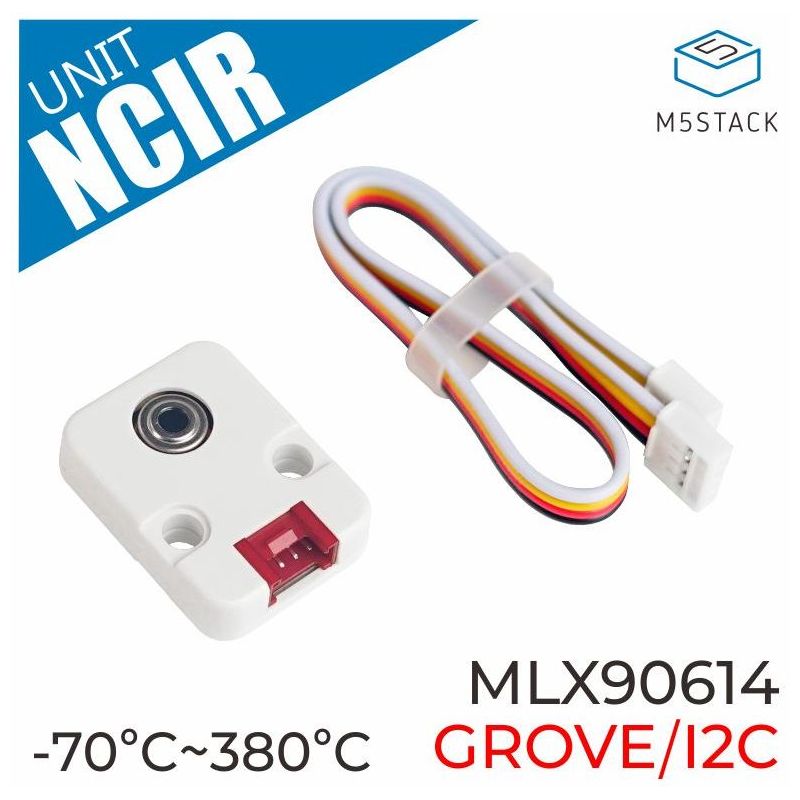 M5stack Capteur De Température Mlx90614 Sans Contact Grove